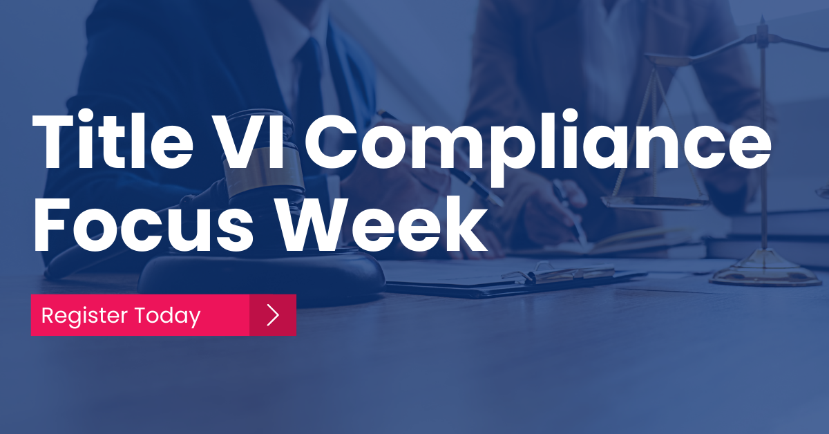 Title VI Compliance Focus Week - ATIXA